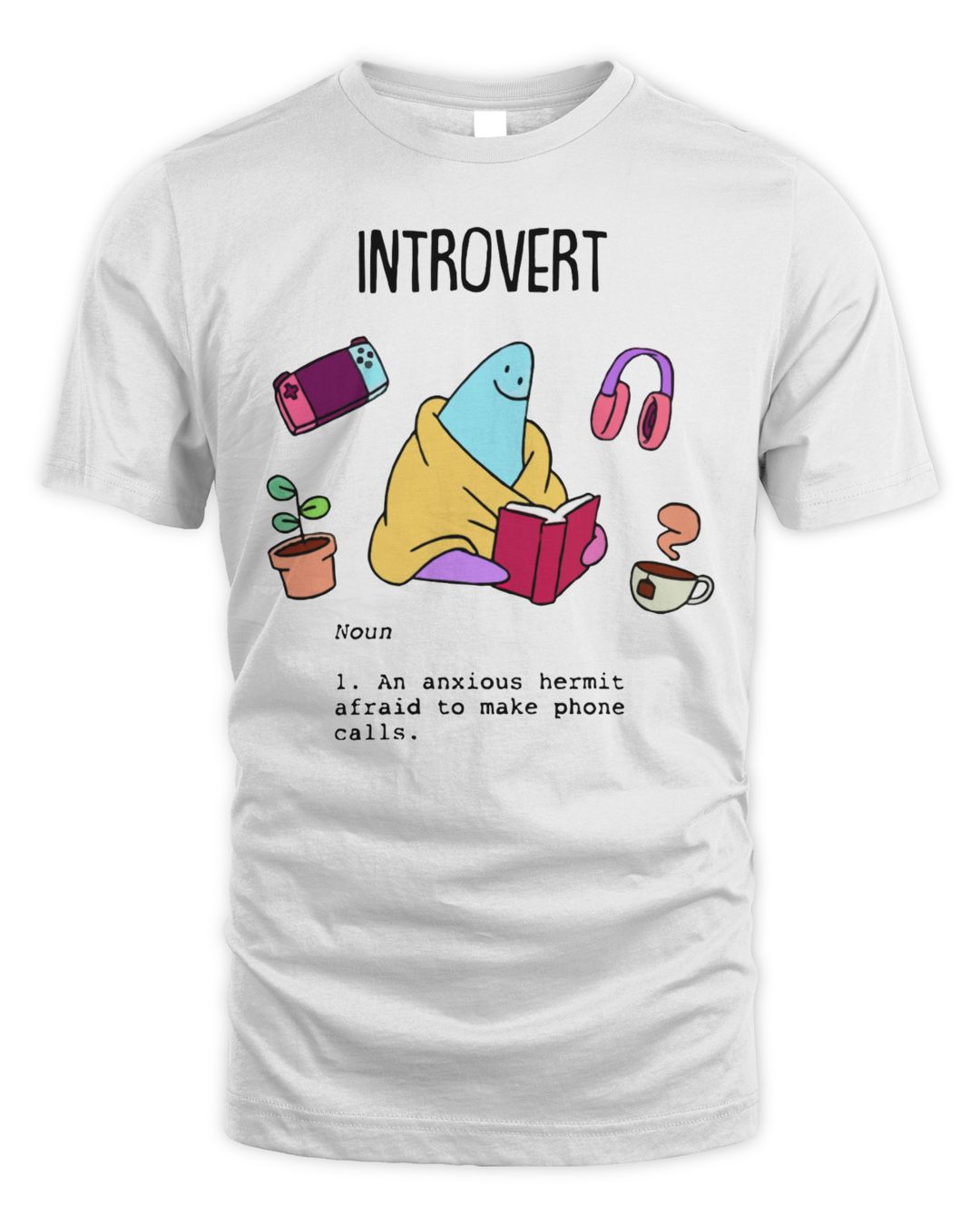 Buzzfeed Unsolved Merch The Land Of Boggs Introvert Shirt | Enagona